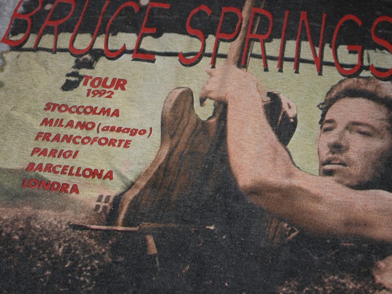 1992 BRUCE SPRINGSTEEN vintage original Rare 90's Eur… - Gem