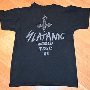 1985 SLAYER Vintage Rare! 80's Concert 85 Slaytanic TOUR Original Metal ...