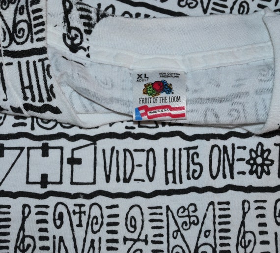 1990's VH1 vintage tribal all-over-print music videos… - Gem