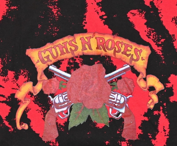 1990's GUNS N' ROSES vintage Rare 1993-94 Tour All-Ov… - Gem