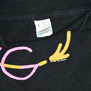 1989 THE B-52's Vintage Original Rare 1980's Cosmic Thing Tour Concert Tee T-shirt (M/L) Large ...
