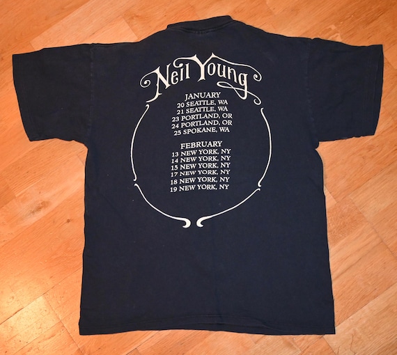 1992 NEIL YOUNG vintage rare concert 1990's 90's NYC … - Gem