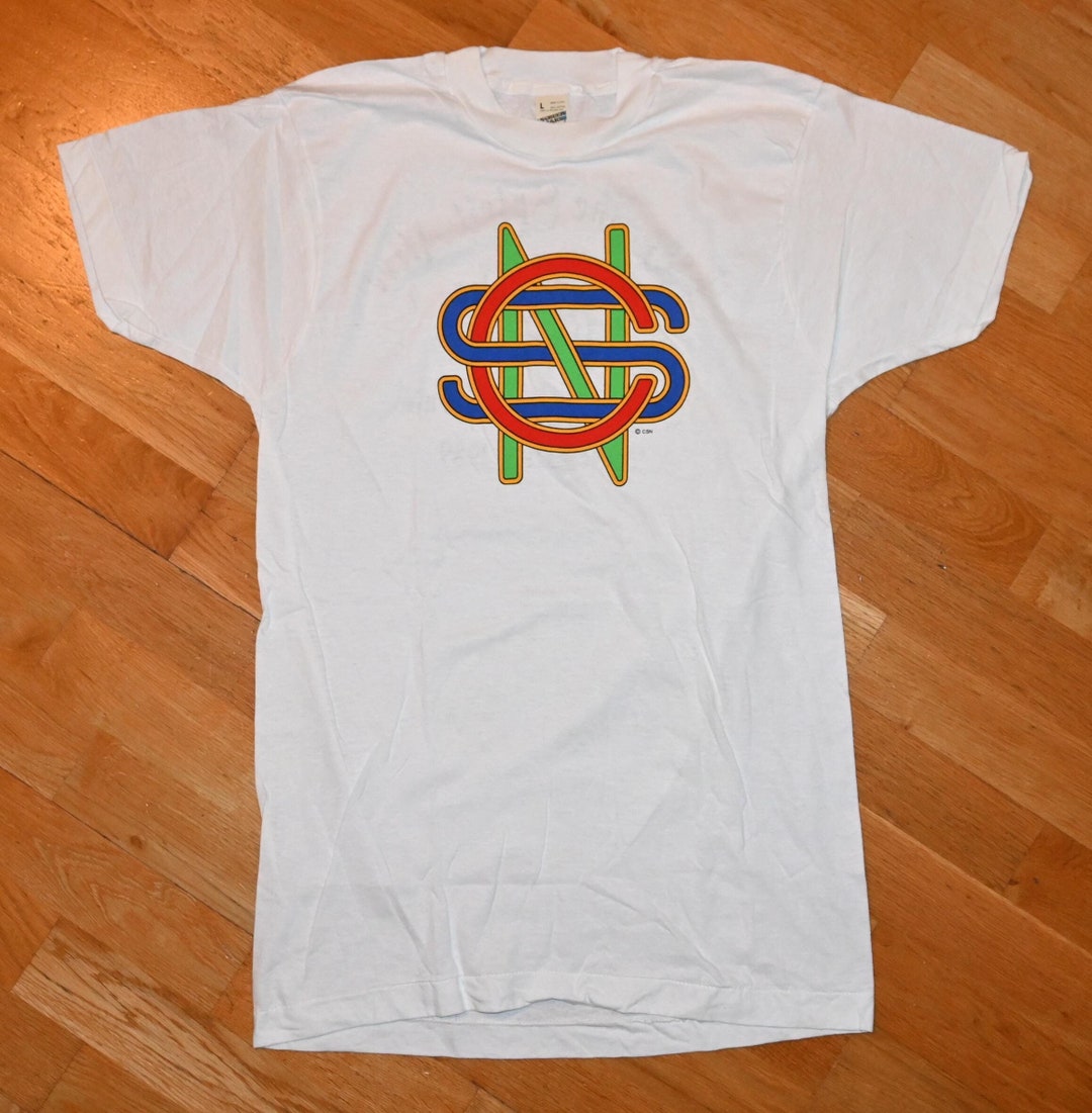 1980's CROSBY Stills & Nash Vintage Original 1989 Earthquake Relief ...