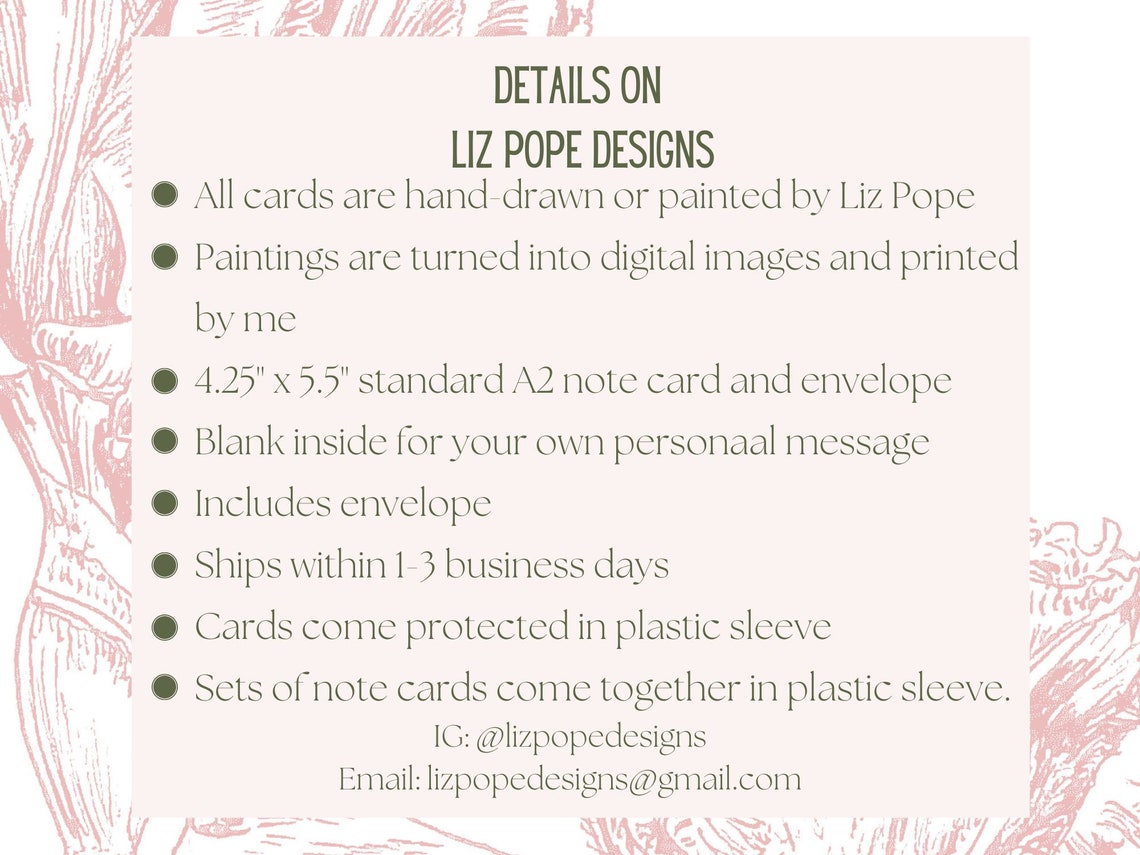 Fall Leaves Note Card Autumn Watercolor Stationary Set - Etsy