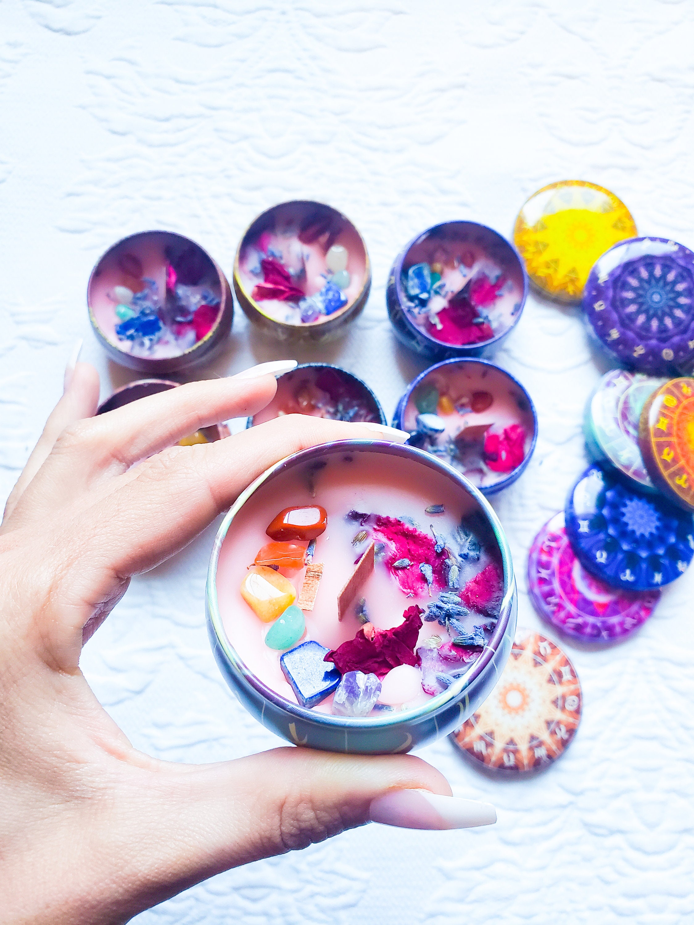 Chakra Meditation Candle | Etsy