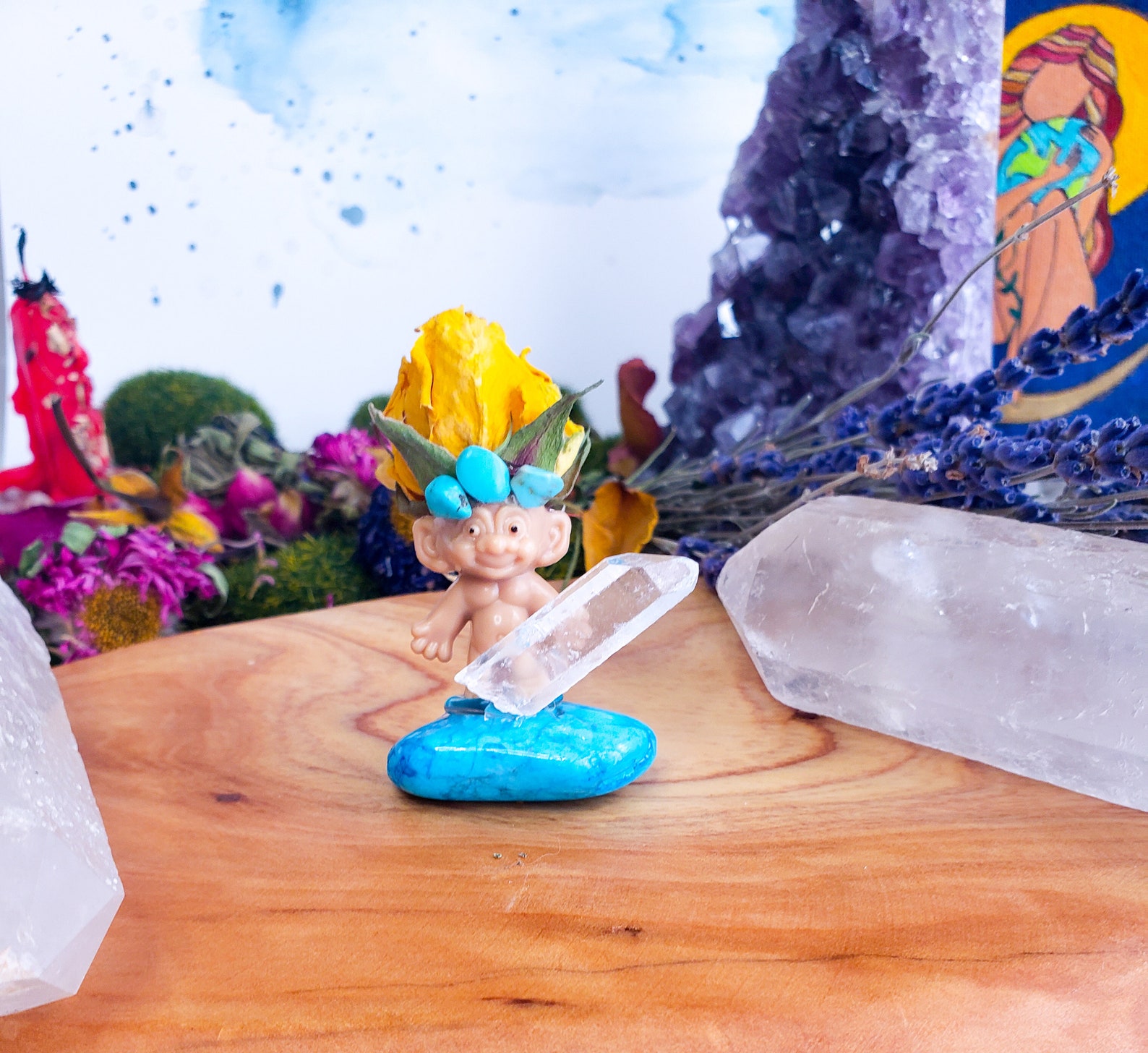 Smudge Crystal Trolls - Etsy