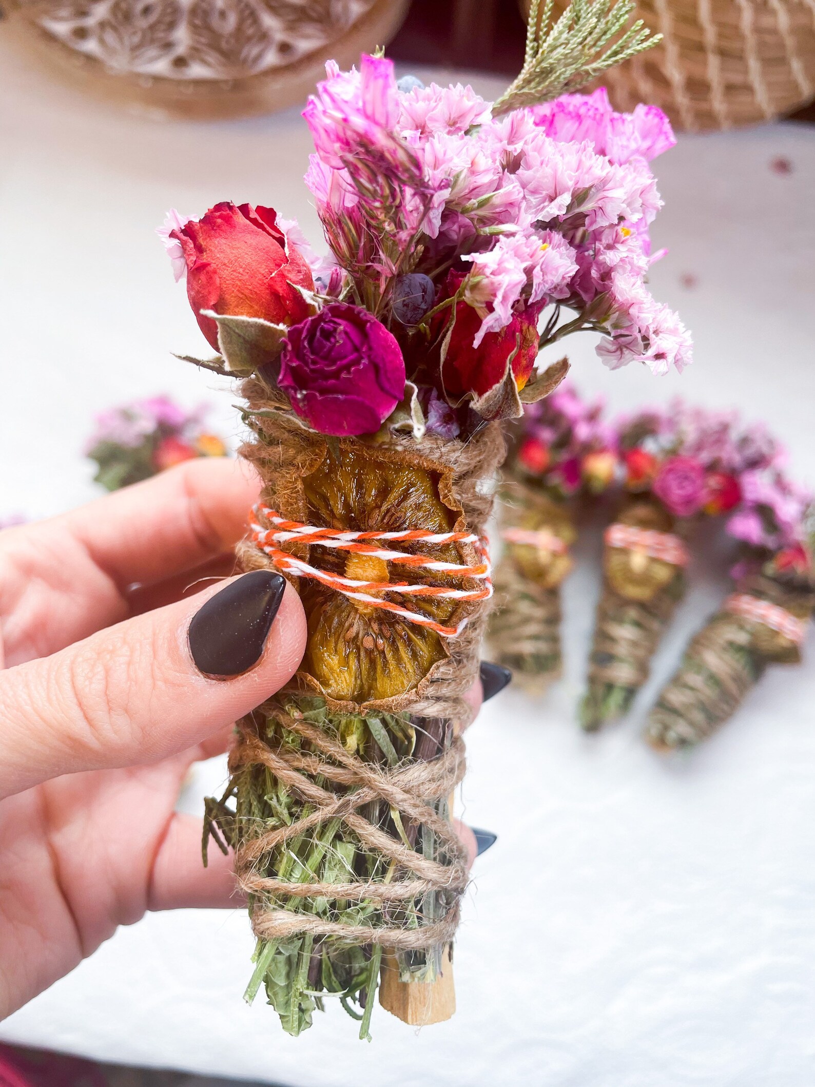 Kiwi Mint Palo Santo and Cedar Spring Smudge Stick | Etsy