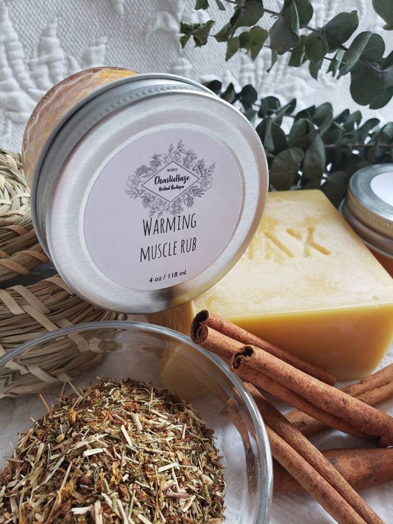Warming Muscle Salve Rub | Etsy