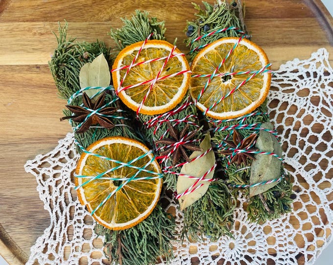 Winter Solstice Smudge Stick,yule, Alternative,alter,blend,cleanse, - Etsy