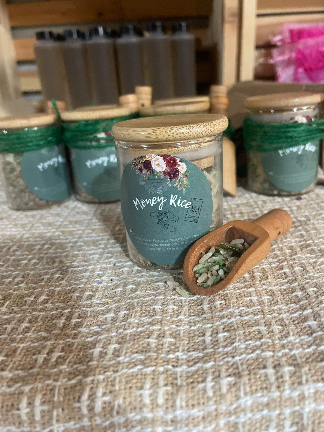 Money, Prosperity, Lucky Rice for Money Spells - Etsy