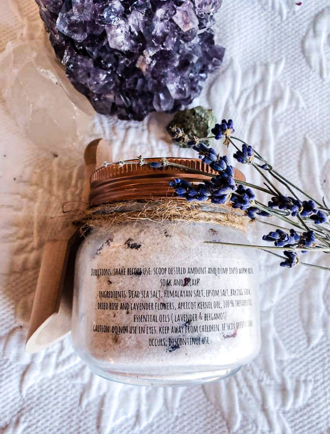 Dead Sea Bath Soak Salt | Etsy