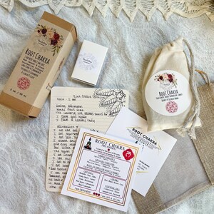 Root Chakra Spray and Healing Kit - Etsy