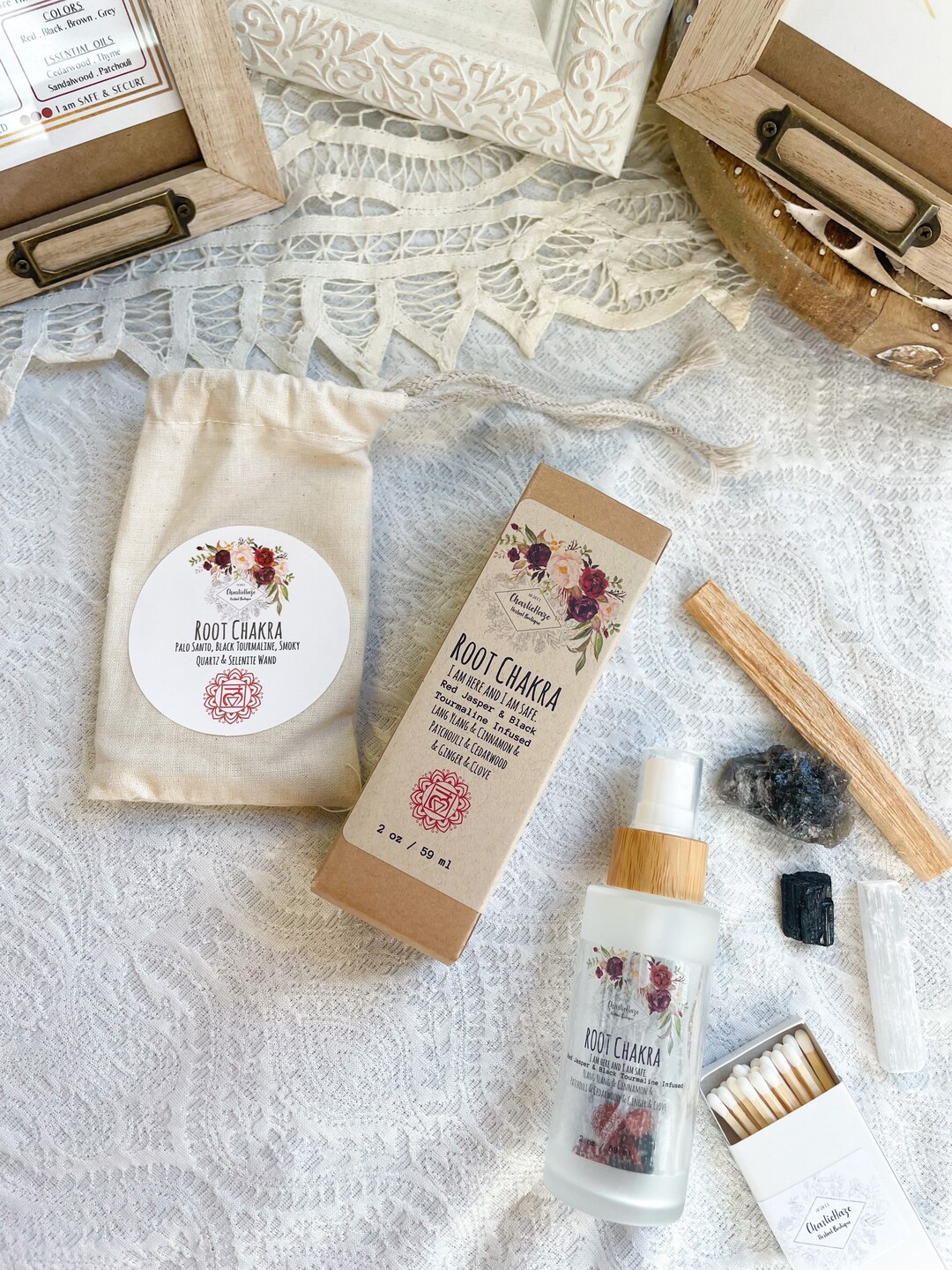 Root Chakra Spray and Healing Kit - Etsy
