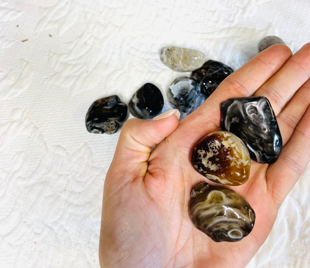 Geode Tumbled - Etsy