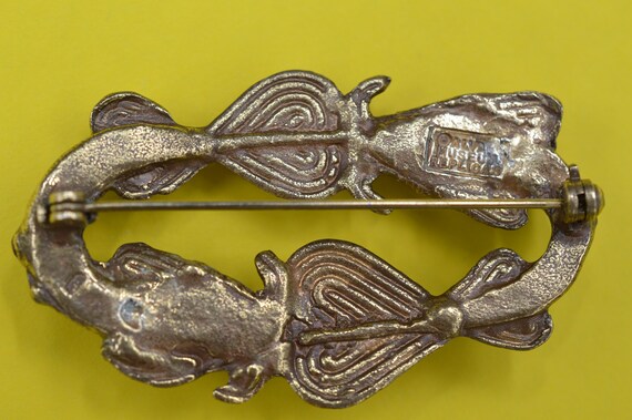 Vintage Brooch Pin Ancient fish by Alva Museum Repl… - Gem