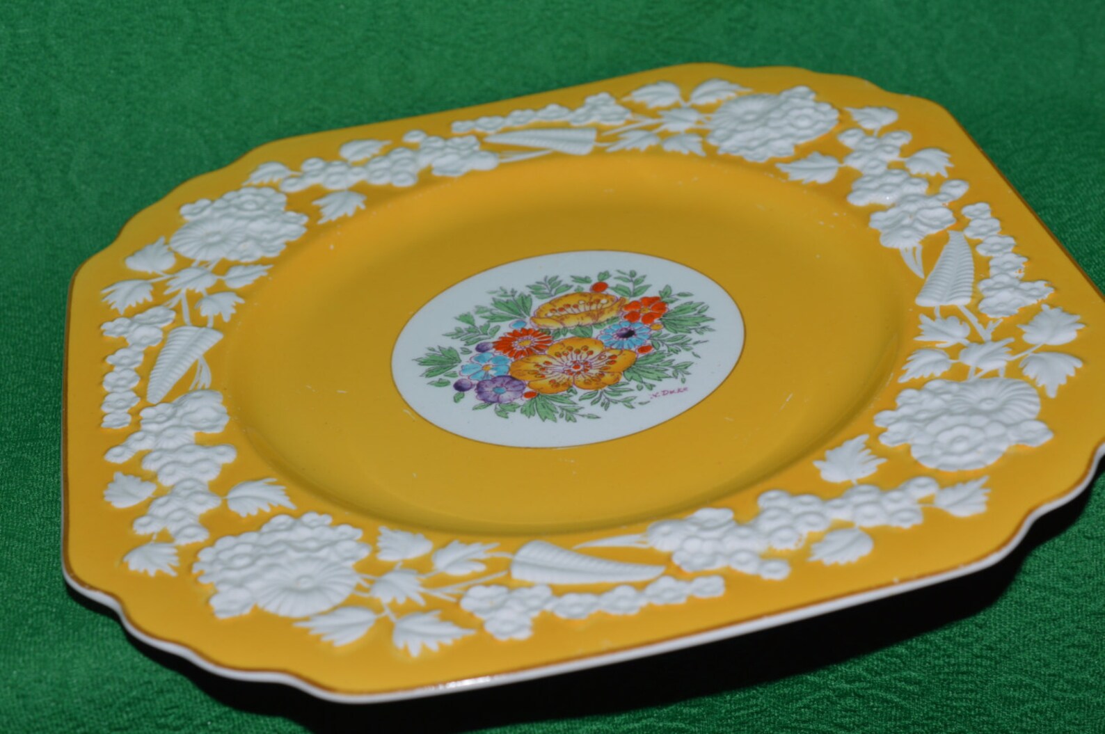 Plate rhapsody GEORGE JONES & SONS England | Etsy