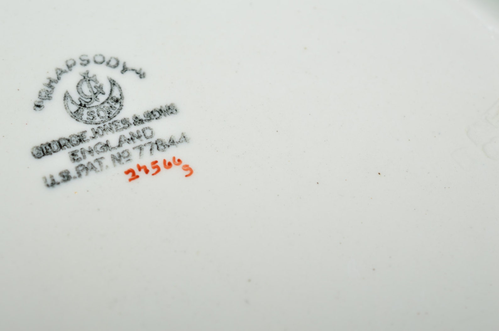 Plate rhapsody GEORGE JONES & SONS England | Etsy