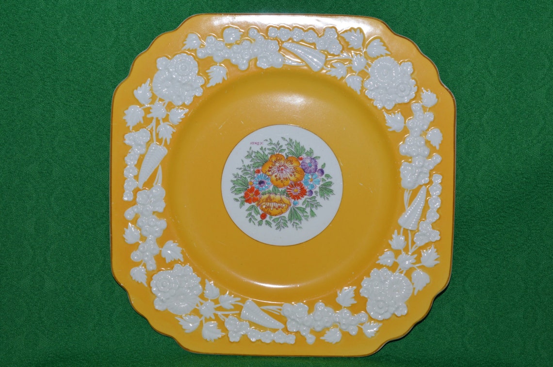 Plate rhapsody GEORGE JONES & SONS England | Etsy