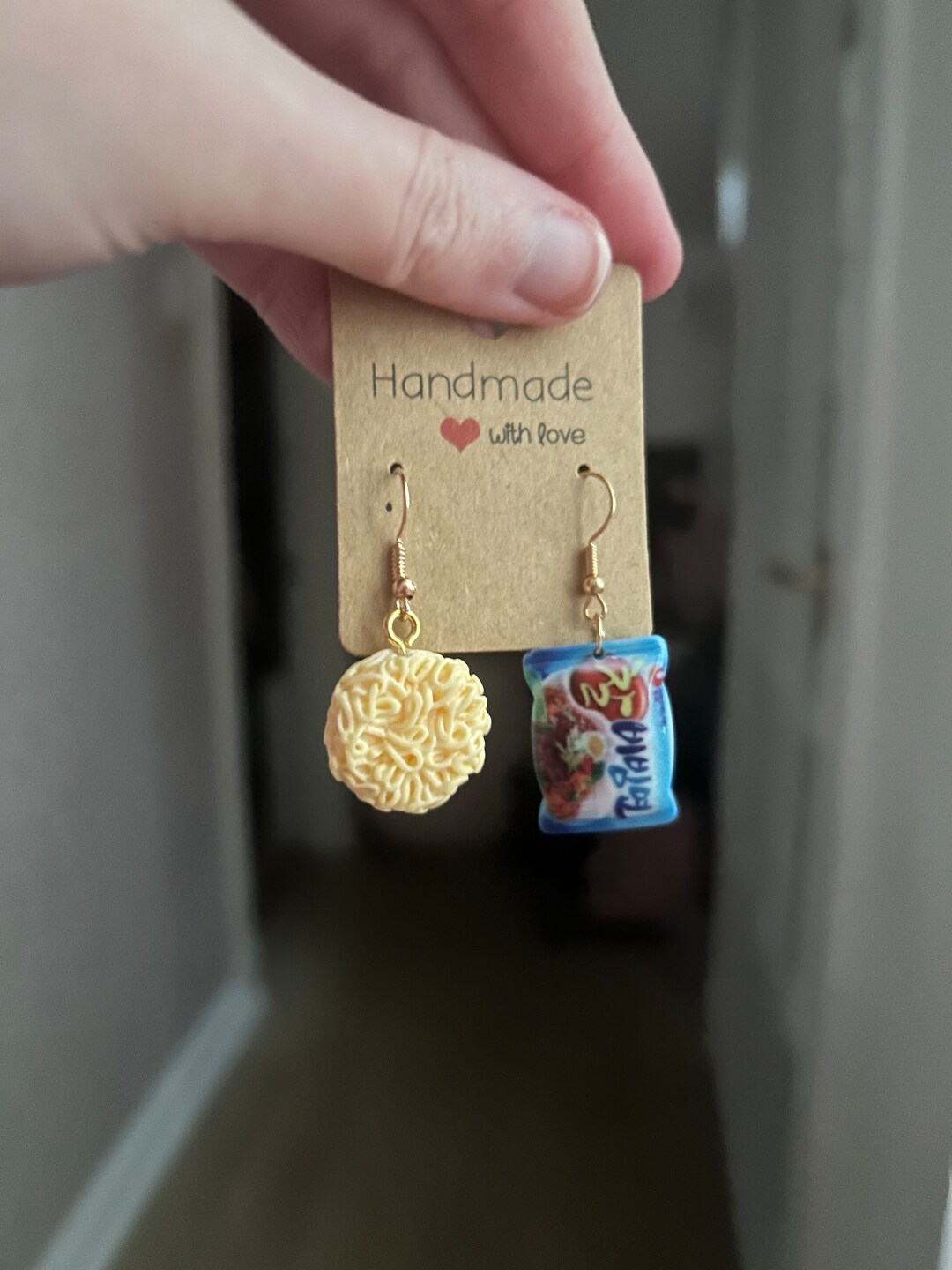 Noddle Inspired Earrings - Etsy