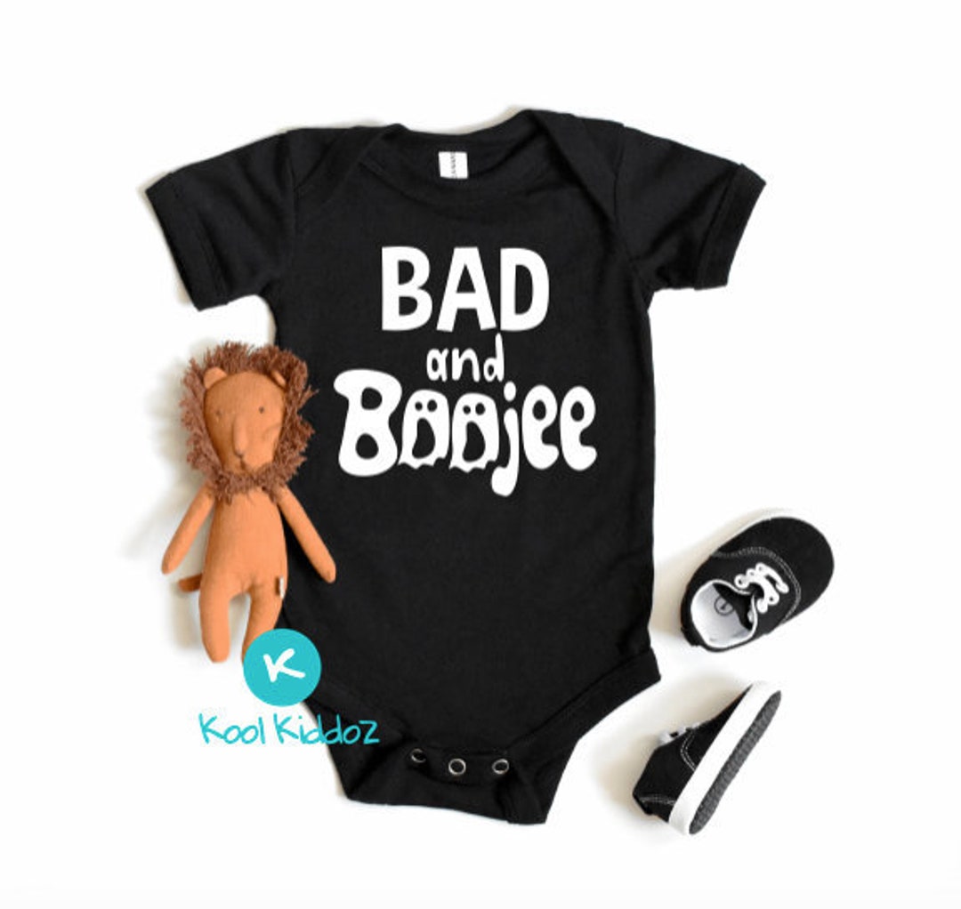 Bad and Boojee One Piece | Halloween Baby Bodysuit | Funny Halloween ...
