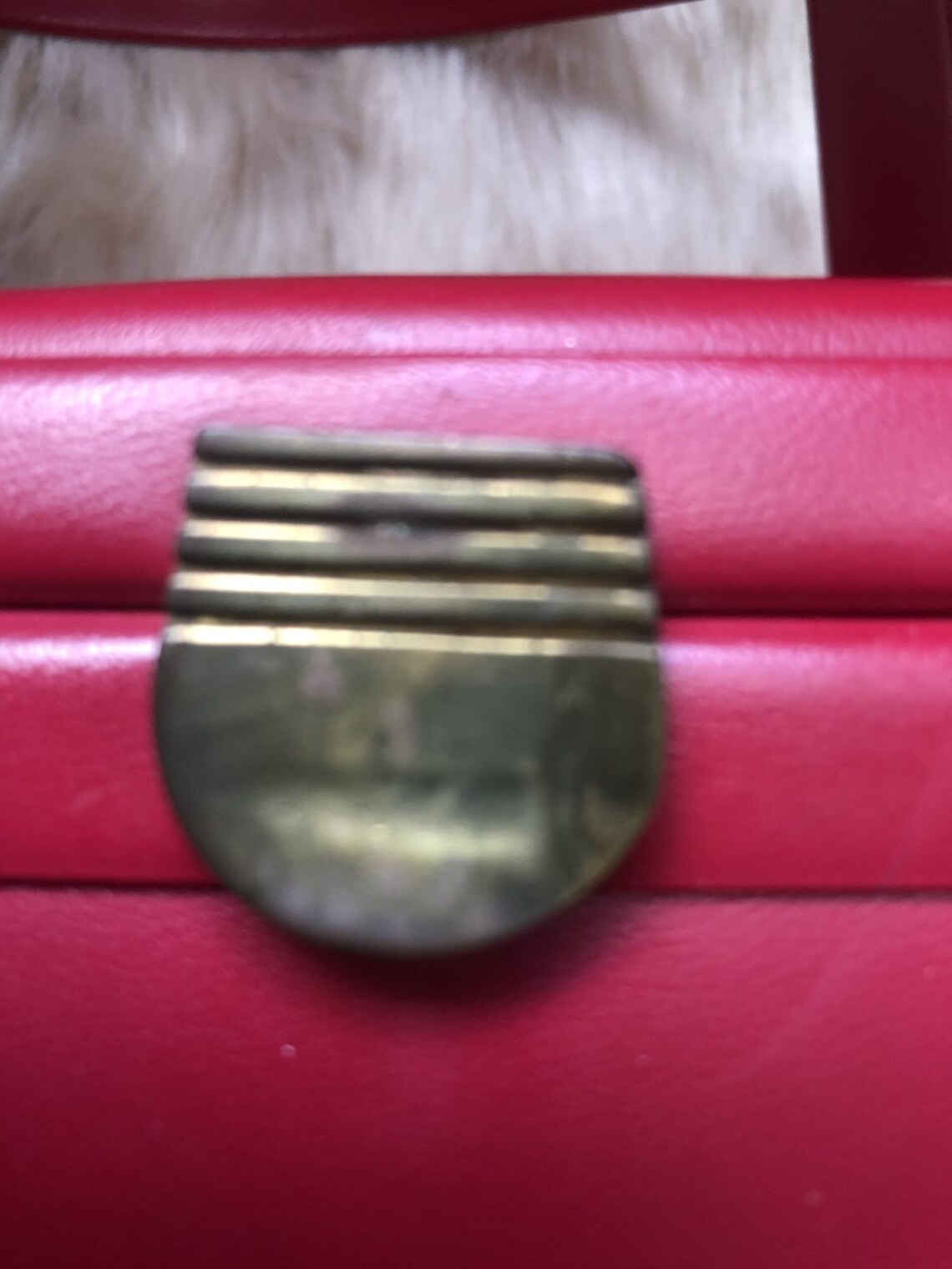 RED VINTAGE HANDBAG - Etsy
