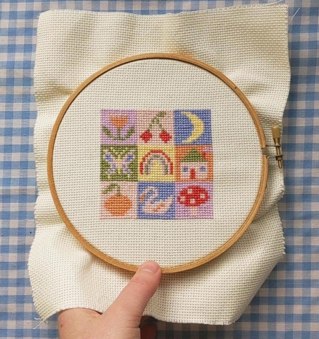 Cross Stitch #3 PDF Pattern, Digital Download, Embroidery Pattern - Etsy