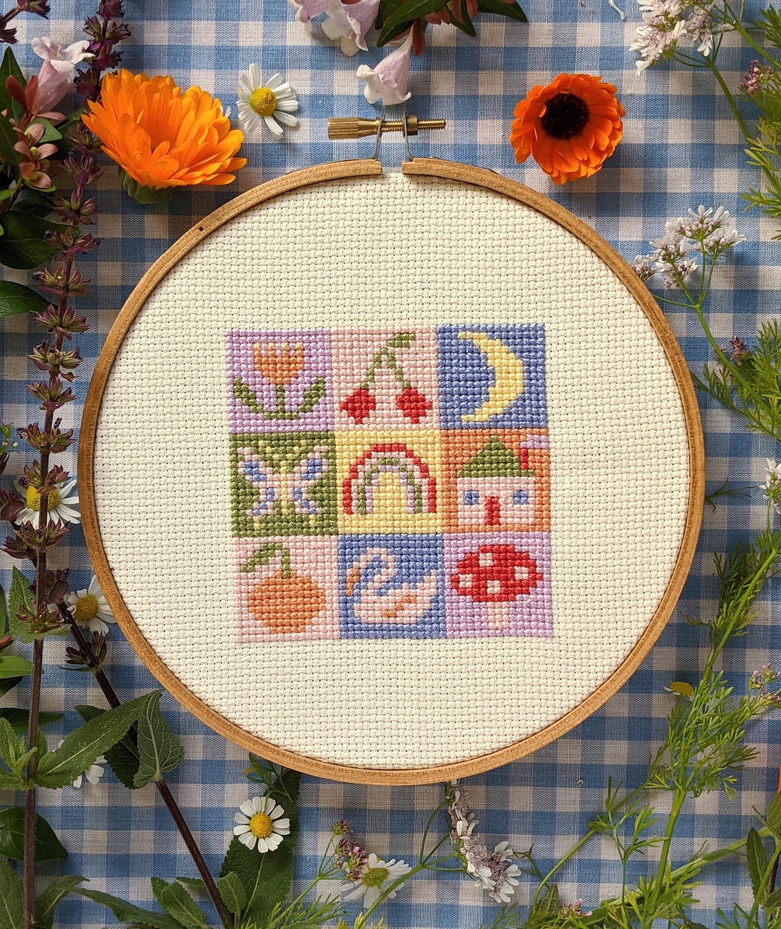 Cross Stitch #3 PDF Pattern, Digital Download, Embroidery Pattern - Etsy