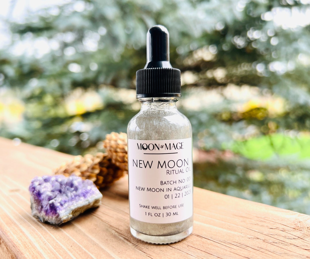 Anointing Oil Spell Oil New Moon Oil Magic Oil Witch Oil - Etsy