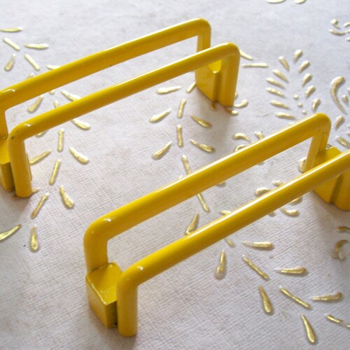 Italy Brass Handles in High Quality. Polished Yellow Handles. - Etsy