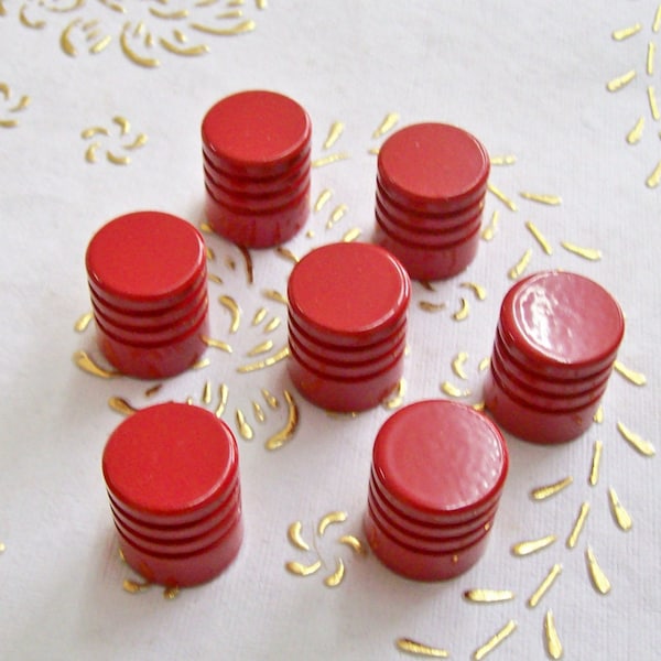 Red Knobs - Etsy