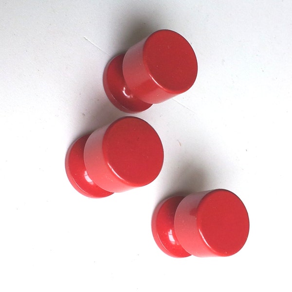Red Knobs - Etsy