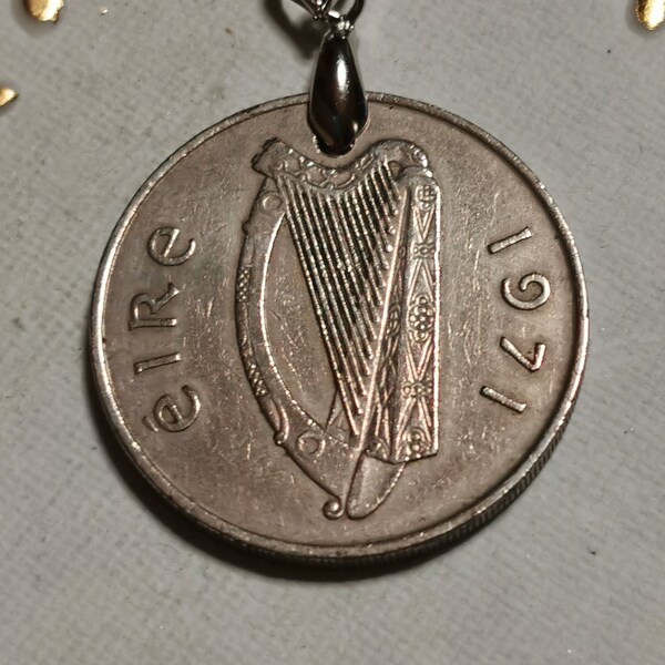 Vintage Irish Coin - Etsy