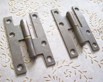 Italy vintage hinges in bronze iron. for interior and external | Etsy