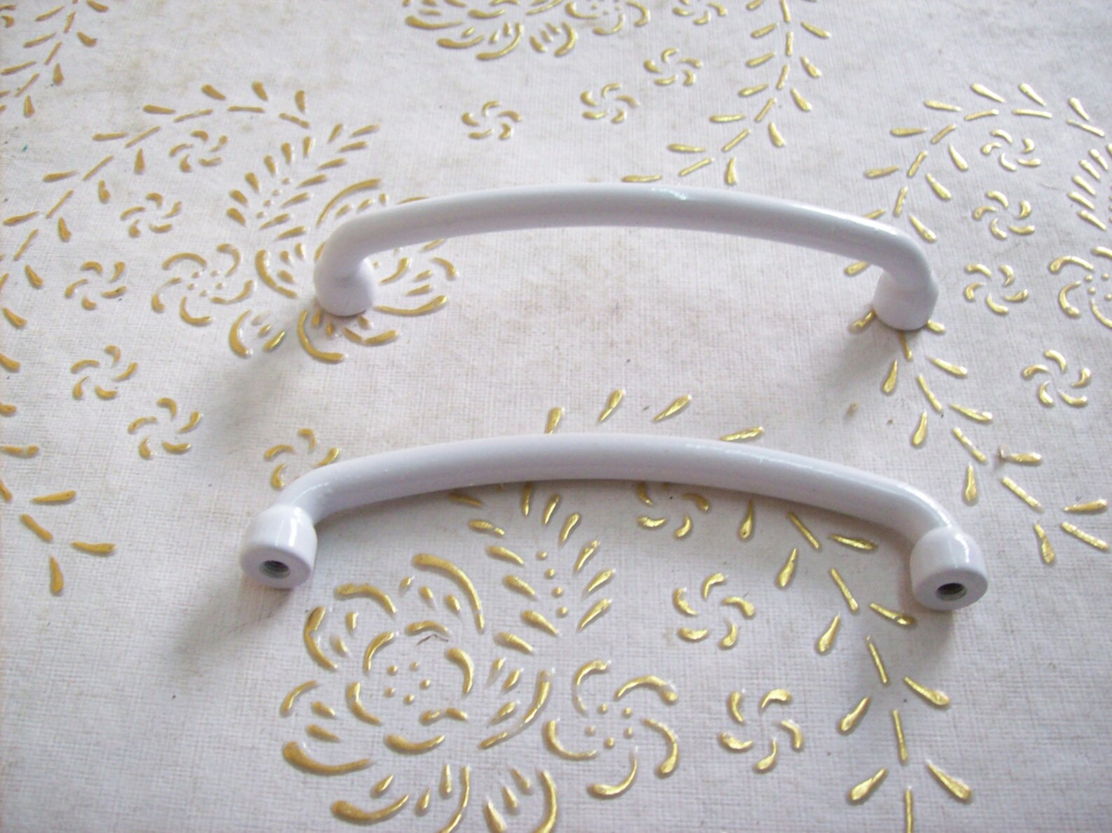 Italy Brass Handles in High Quality. Polished White Handles. | Etsy