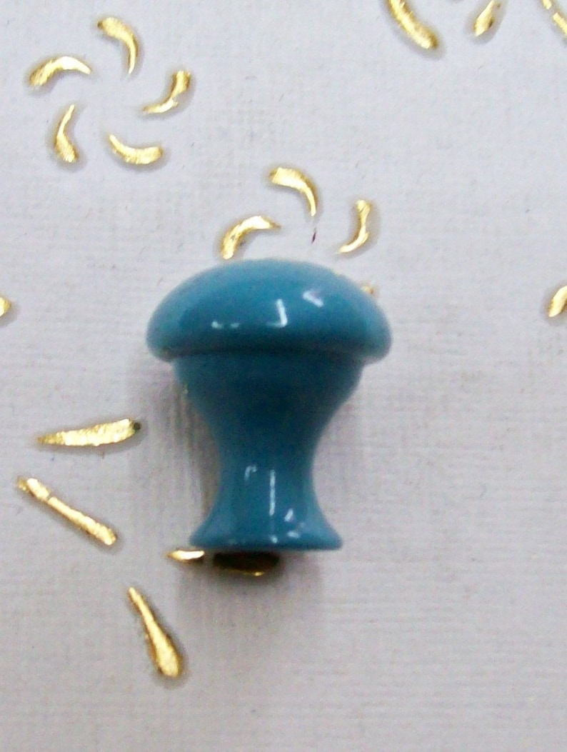 Italy Brass Knobs in High Quality. Brass Knob Tourquoise Bleu | Etsy