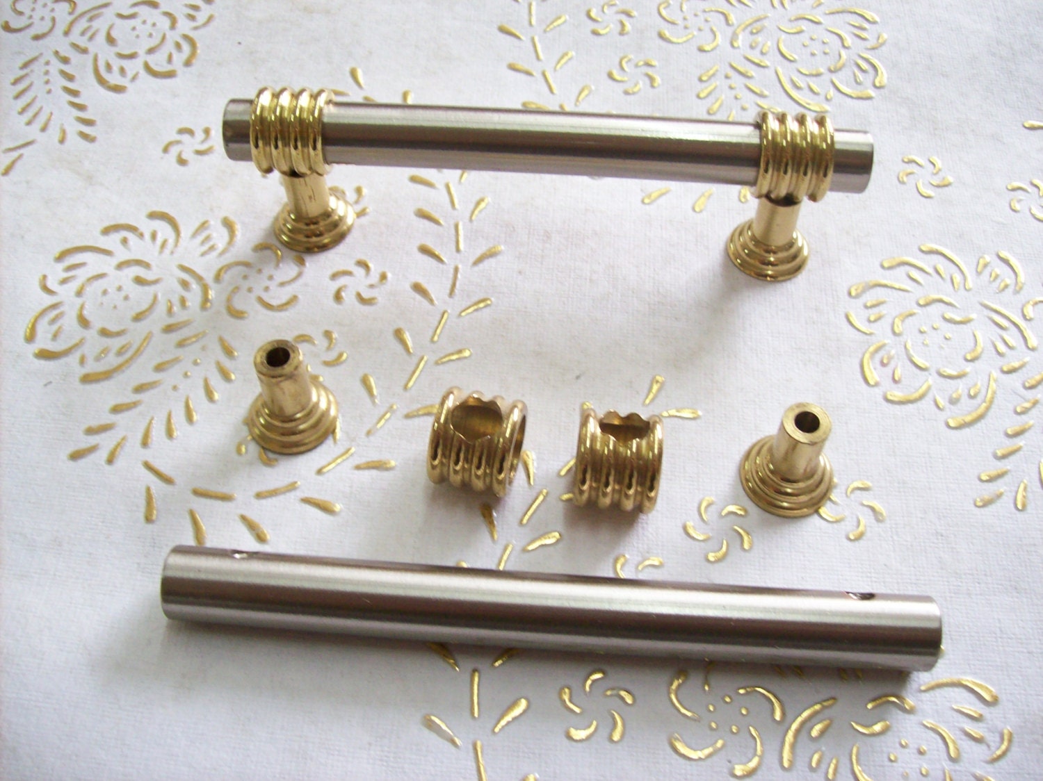 Italy Brass Handles in High Quality. Polished Handle Gold and Chrome ...