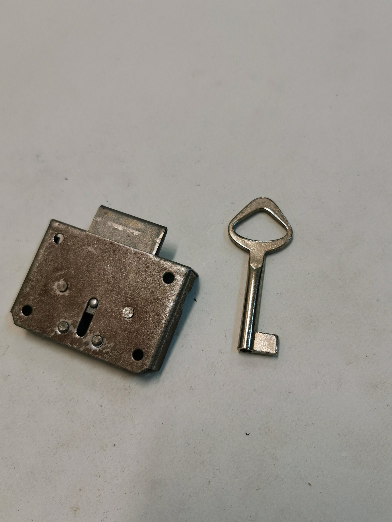 Vintage Italy LOCK With Steel Body With Iron Front Plate 25 - Etsy