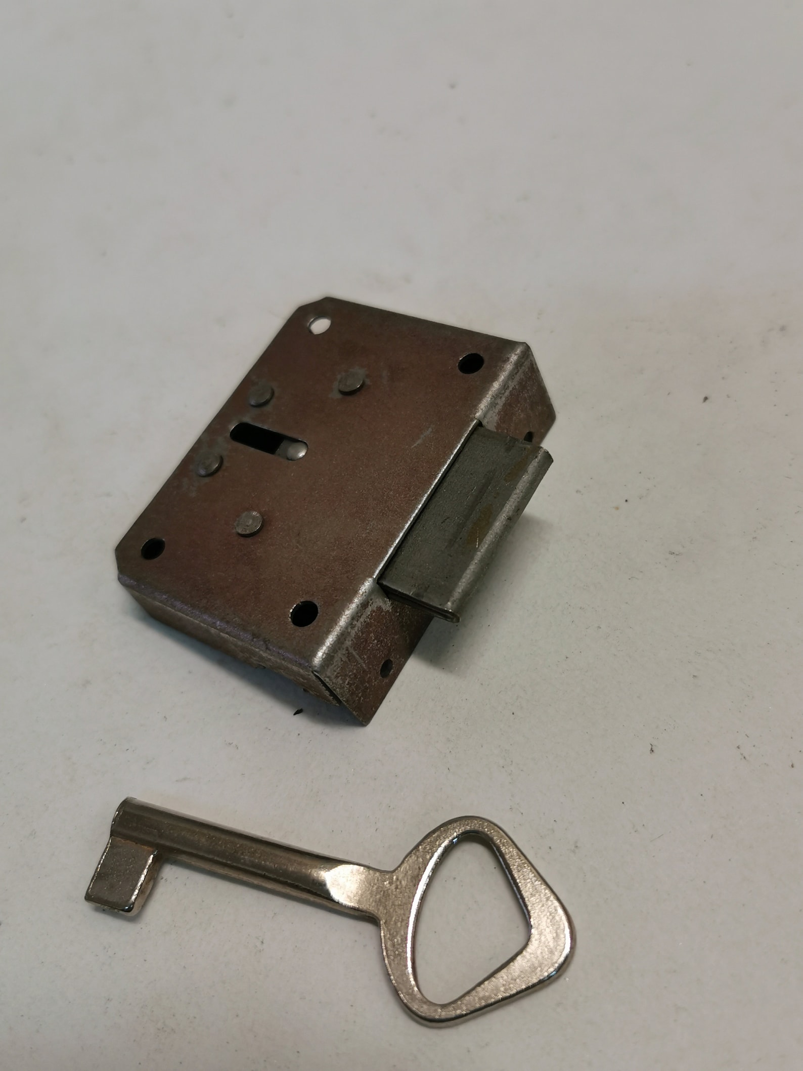 Vintage Italy LOCK With Steel Body With Iron Front Plate 25 - Etsy