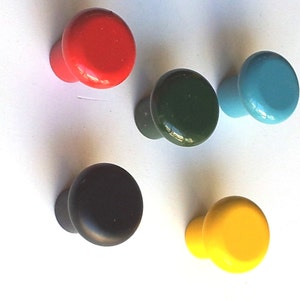 Italy Brass Knobs in High Quality. Brass Red Drawer Pull. Turned Red ...