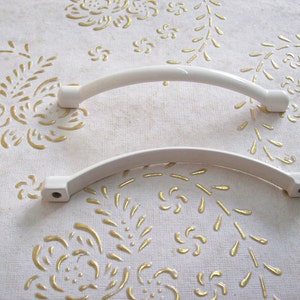 Italy Brass Handles in High Quality. Polished White Handles. Iron White ...