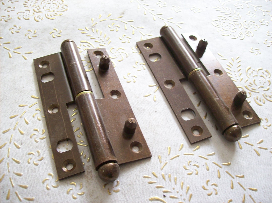 Italy Vintage Hinges Bronze Iron. for Interior and External Doors.mm ...