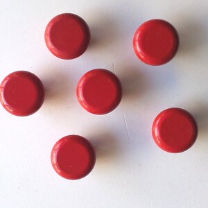 Italy Brass Knobs in High Quality. Brass Red Drawer Pull. Turned Red ...