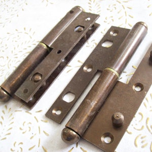 Italy Vintage Hinges Bronze Iron.for Interior and External Doors.mm ...