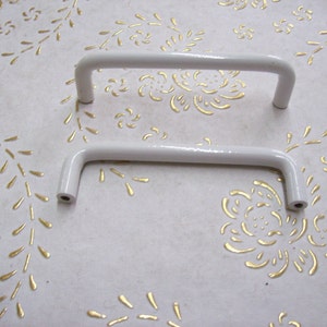 Italy Brass Handles in High Quality. Polished White Handles. Iron White ...