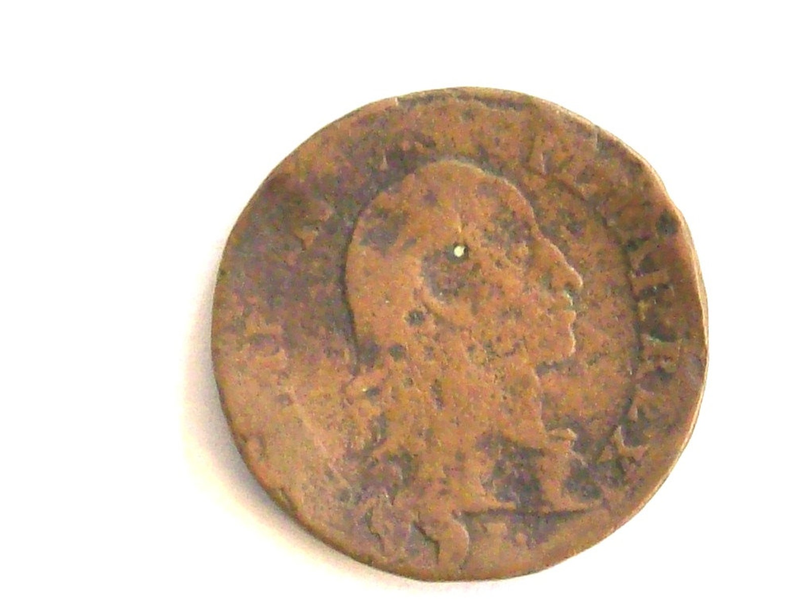Vintage 1790 Copper Coin. Grano Da 12 Cavalli Copper.ferdinand - Etsy