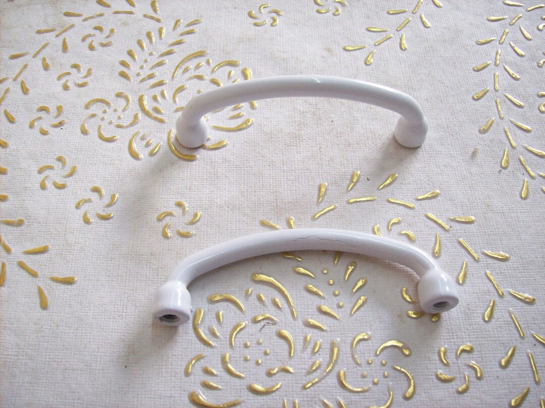 Italy Brass Handles in High Quality. Polished White Handles. Iron White ...