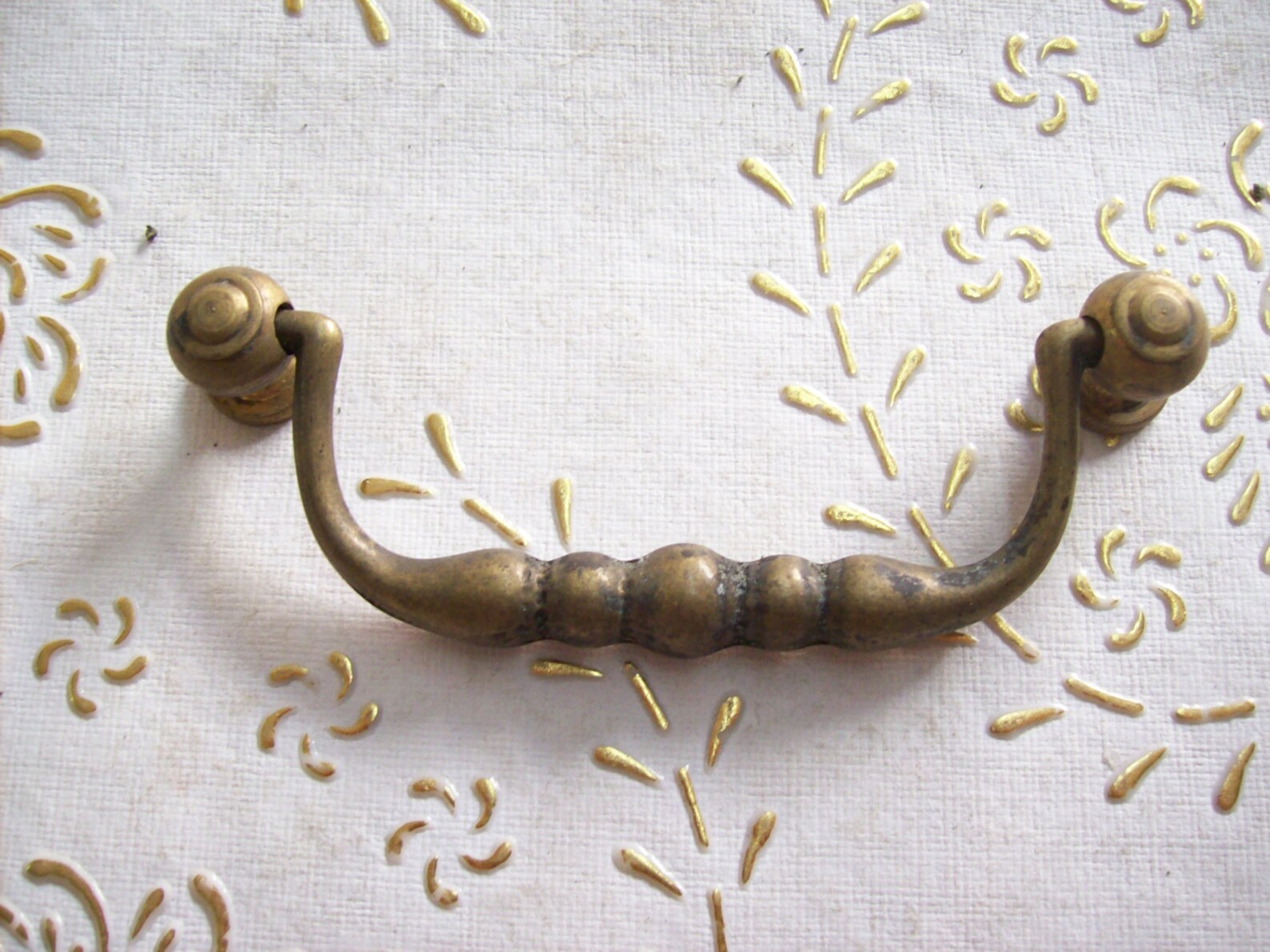 Vintage Italy Ancient Handle Antique Brass Furniture in High Quality ...