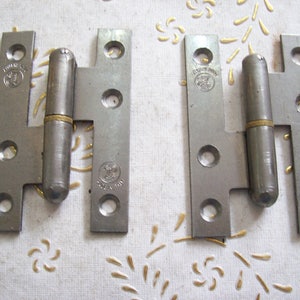 Italy Vintage Hinges in Natural Iron for Interior and External Doors of ...