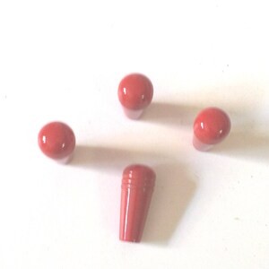 Italy Brass Knobs in High Quality. Brass Red Drawer Pull. Turned Red ...