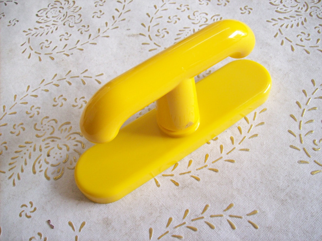 Vintage Italy Yellow Handle for Doors and Windows of Very High Quality ...